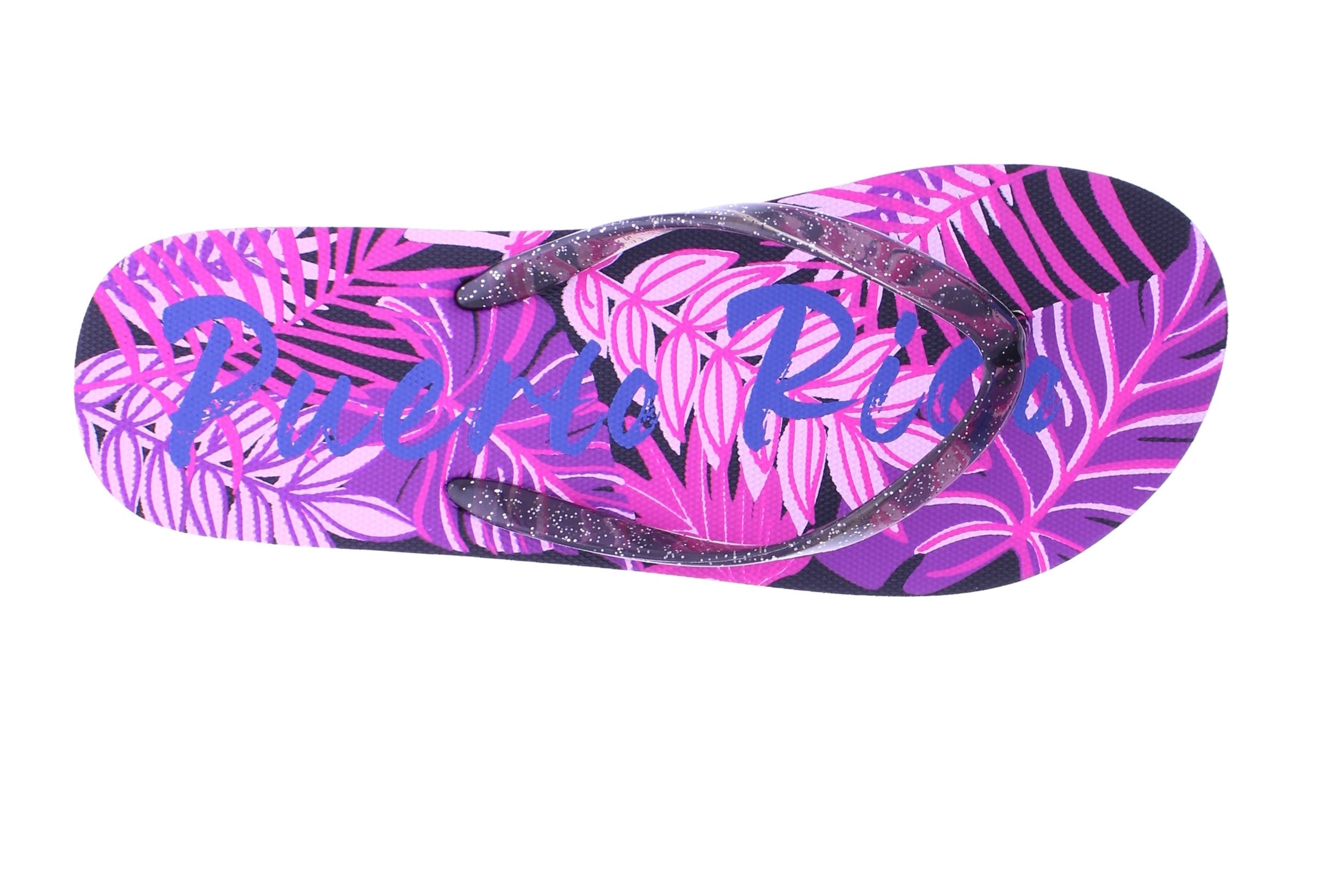 Women Puerto Rico Flip Flop with Clear Thong — Humberto Vidal